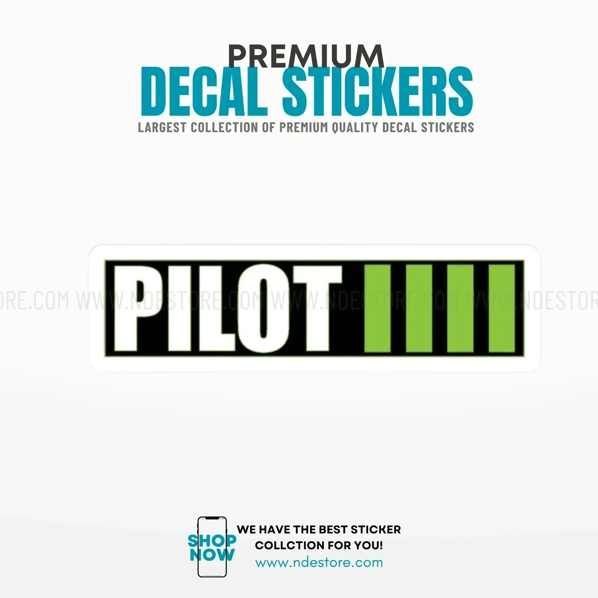 STICKER PILOT – ndestore.com