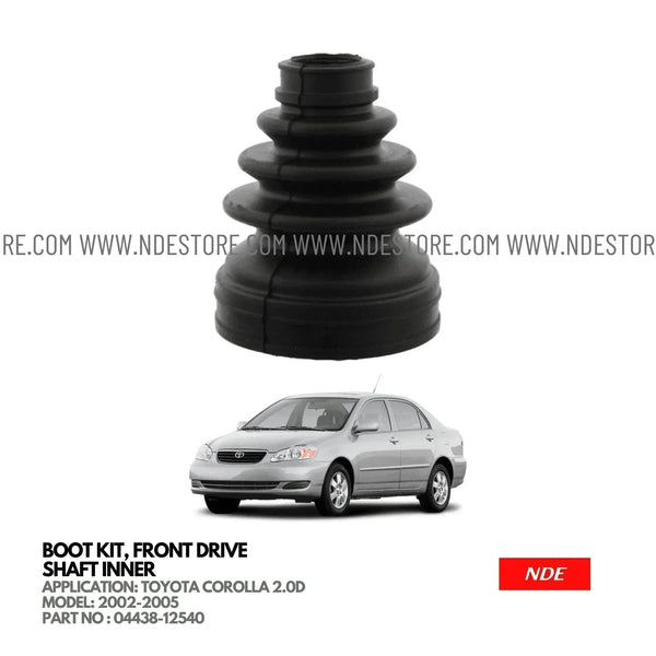 AXLE BOOT KIT INNER FOR TOYOTA COROLLA 2.0D (2002-2005) – ndestore.com