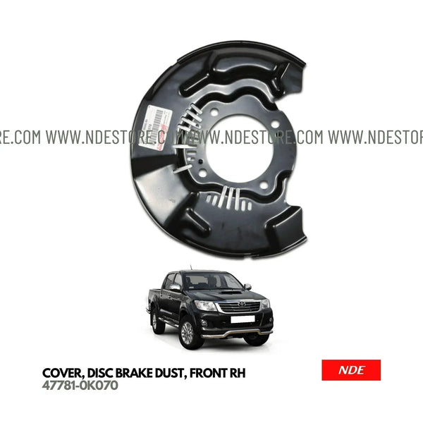 COVER DISC BRAKE DUST FRONT FOR TOYOTA HILUX – ndestore.com