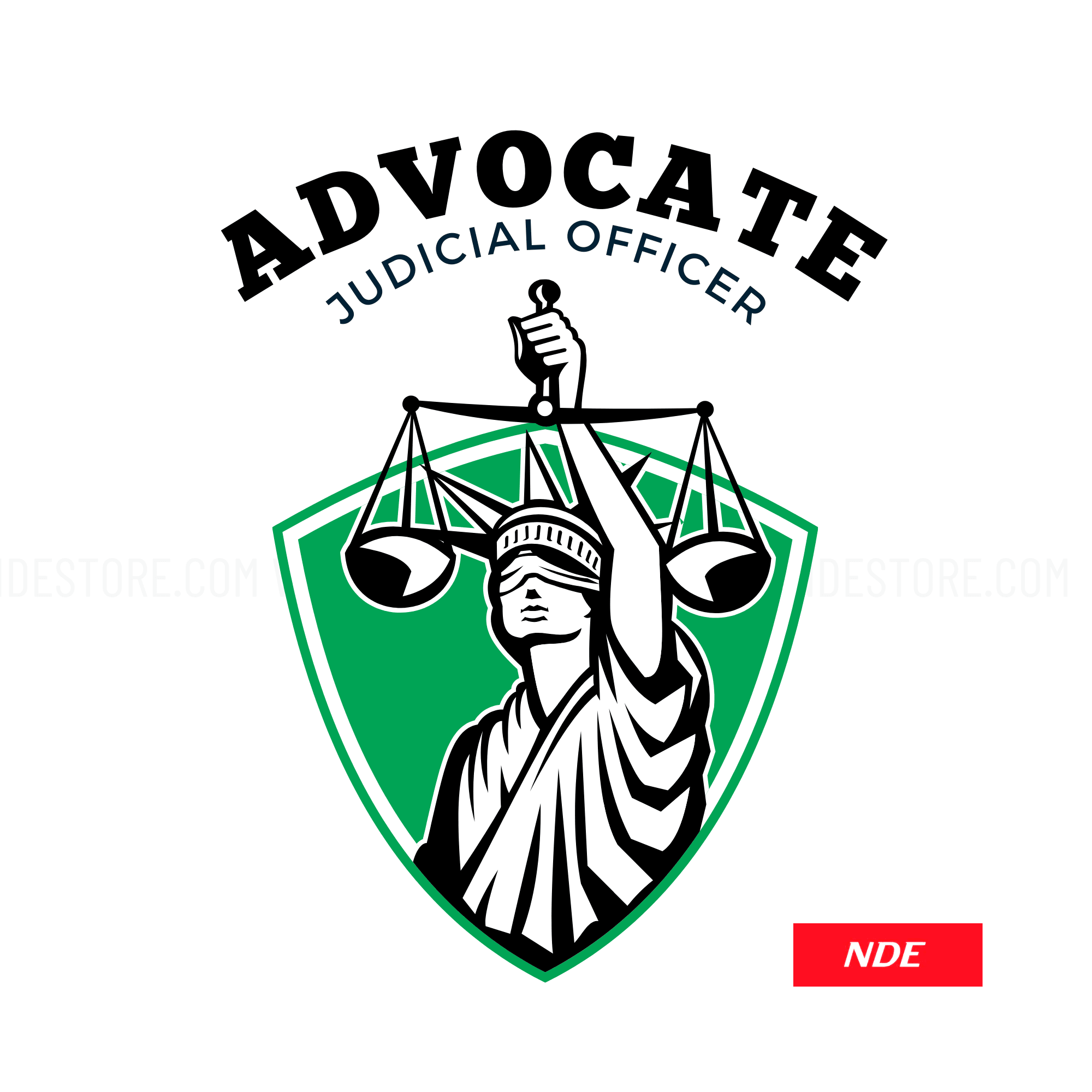 STICKER DECAL ADVOCATE JUDICIAL OFFICER – ndestore.com