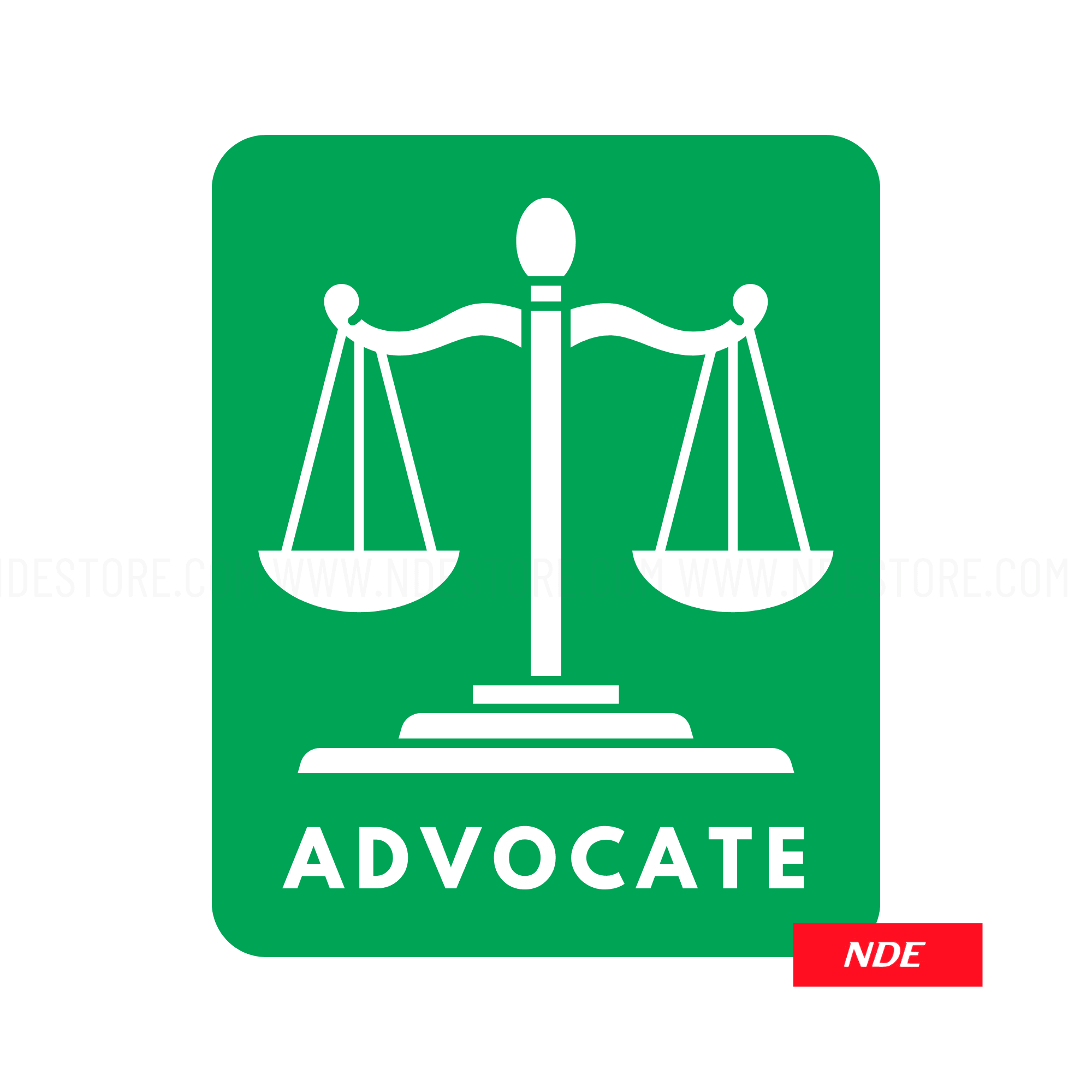 STICKER ADVOCATE – ndestore.com