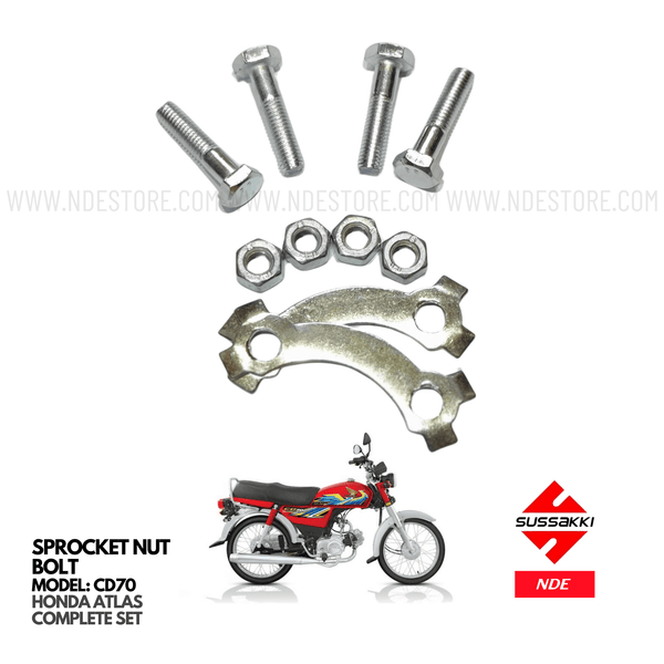 SPROCKET NUT BOLT FOR HONDA CD70 – ndestore.com