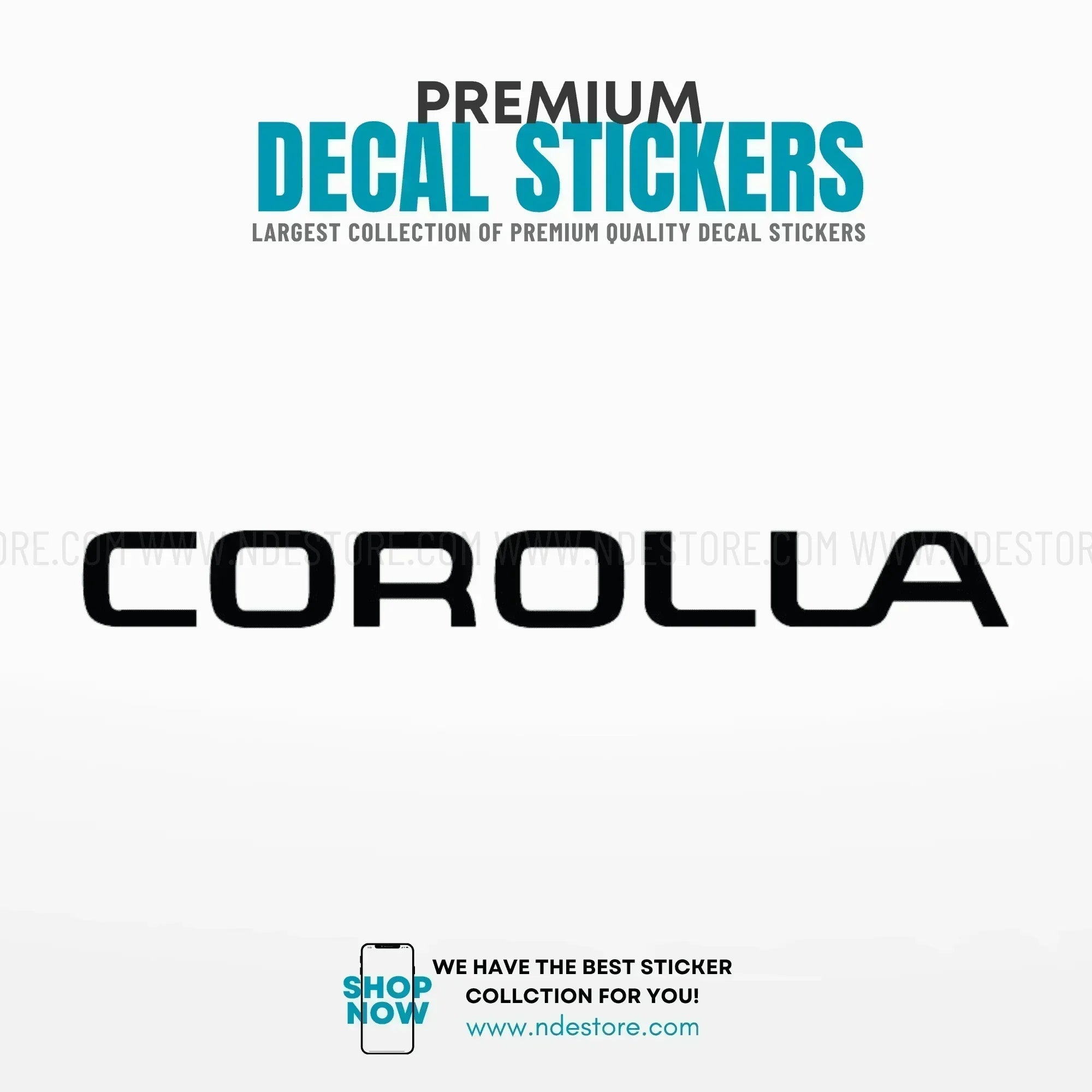 STICKER COROLLA – ndestore.com