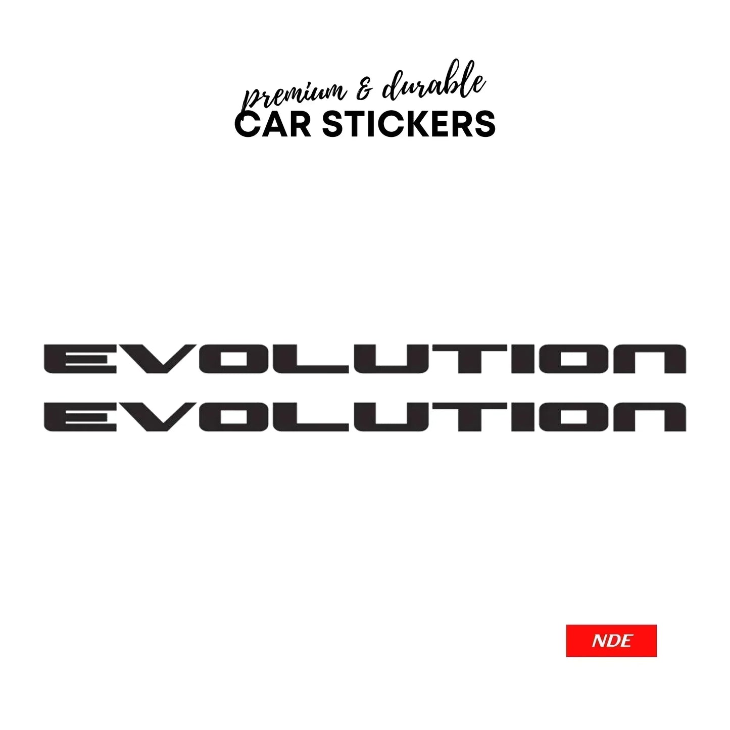STICKER, EVOLUTION