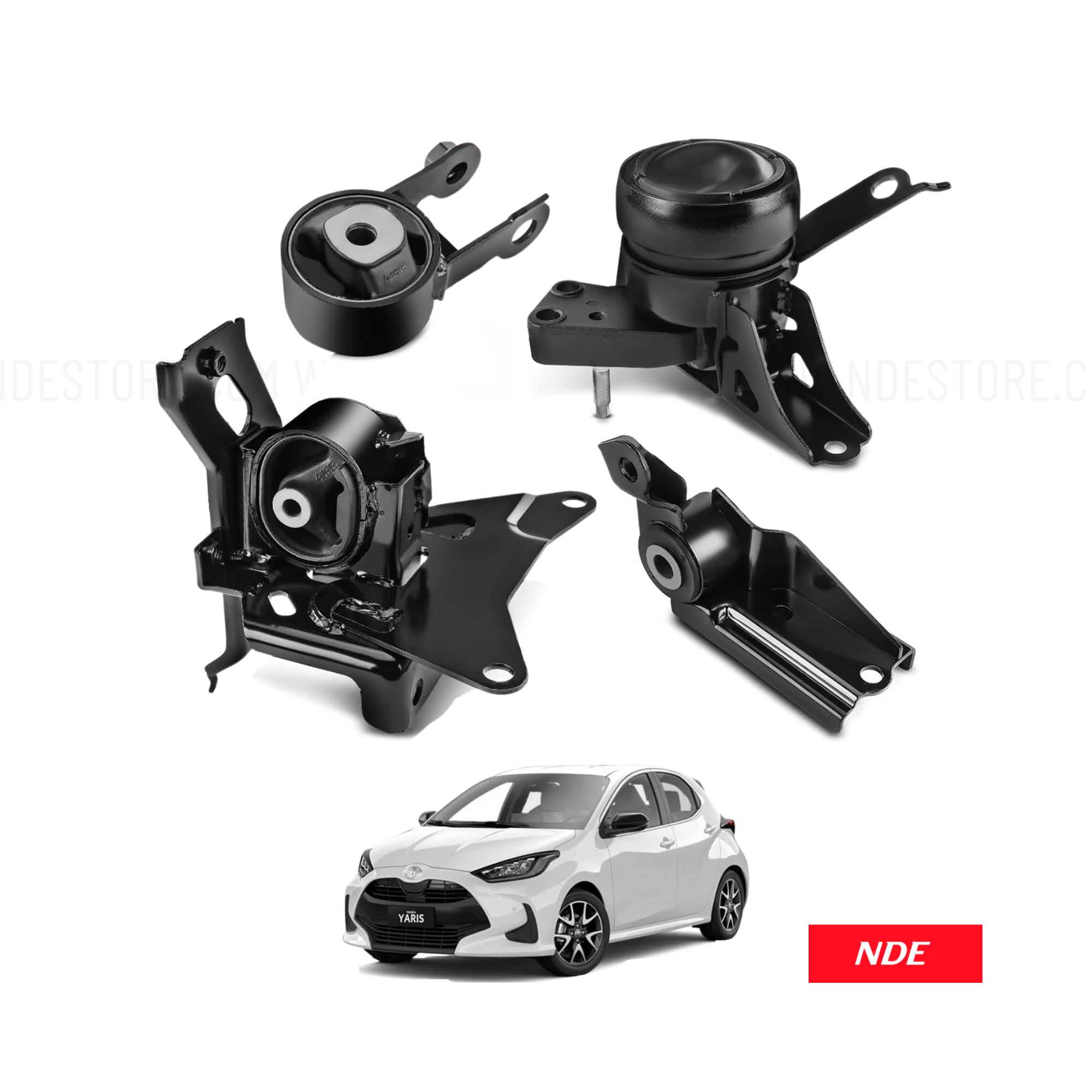 ENGINE MOUNTING COMPLETE SET FOR TOYOTA YARIS – ndestore.com