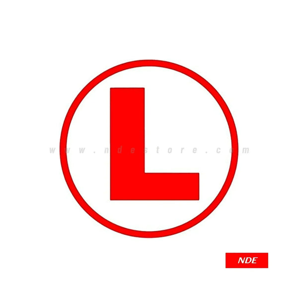 STICKER, LEARNER DRIVER (RED) – ndestore.com