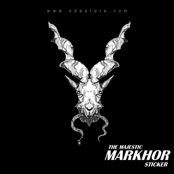 STICKER THE MAJESTIC MARKHOR (SMALL SIZE) – ndestore.com