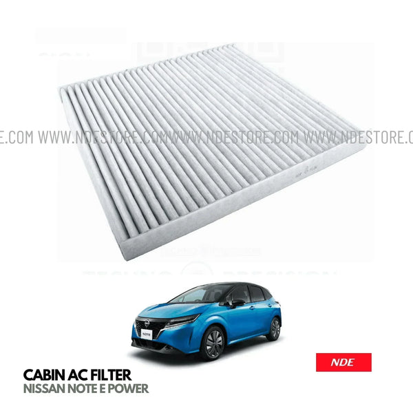 CABIN AC FILTER ON FOR NISSAN NOTE E POWER – ndestore.com