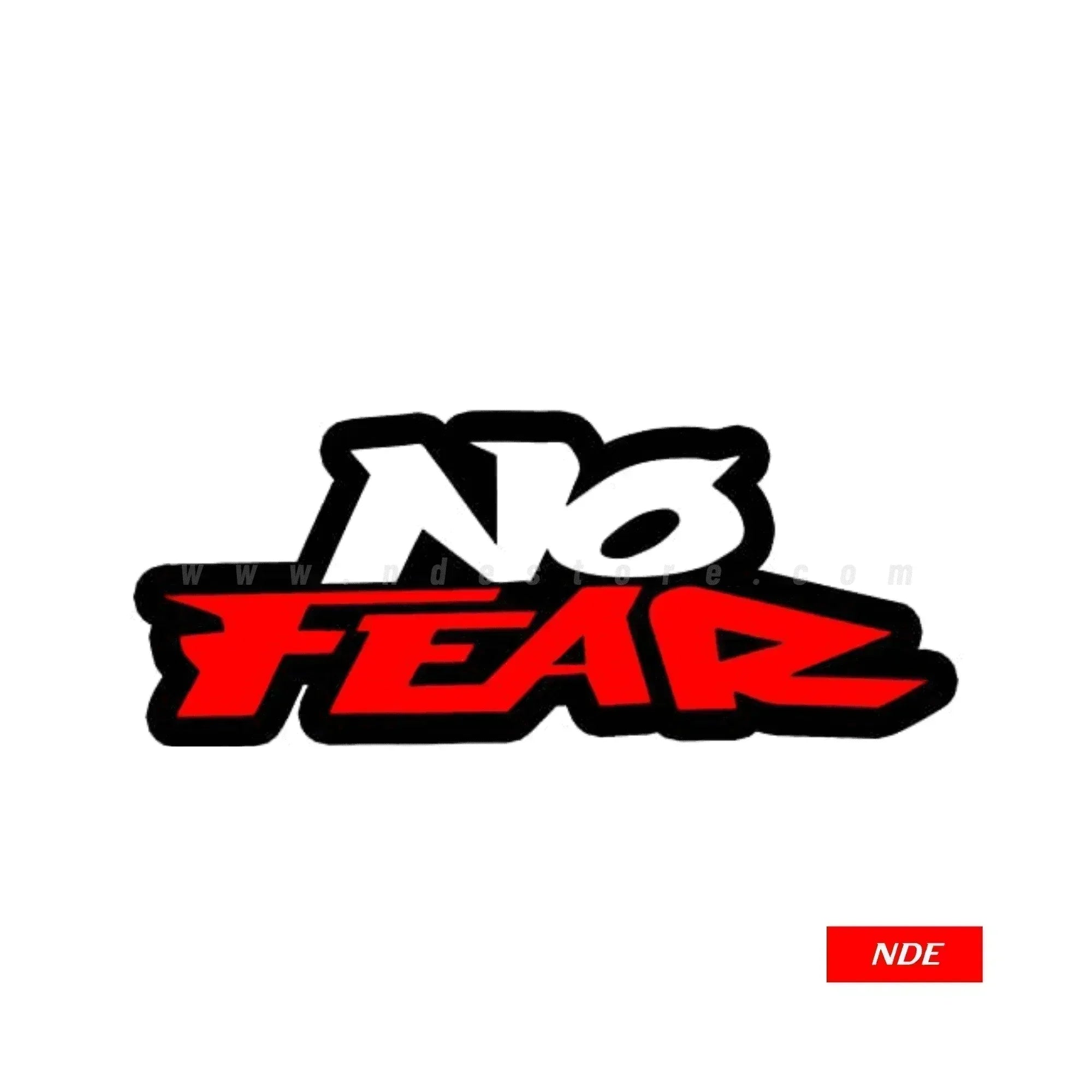 STICKER DECAL NO FEAR – ndestore.com