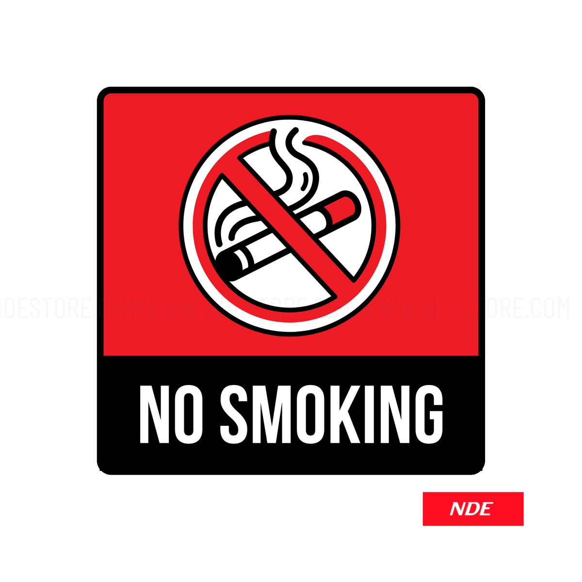 Sticker Decal No Smoking - Shop Now – ndestore.com