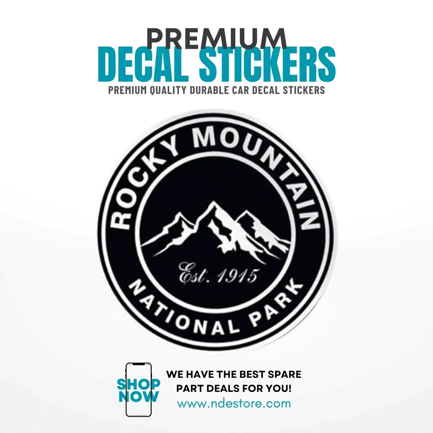 STICKER ROCKY MOUNTAIN