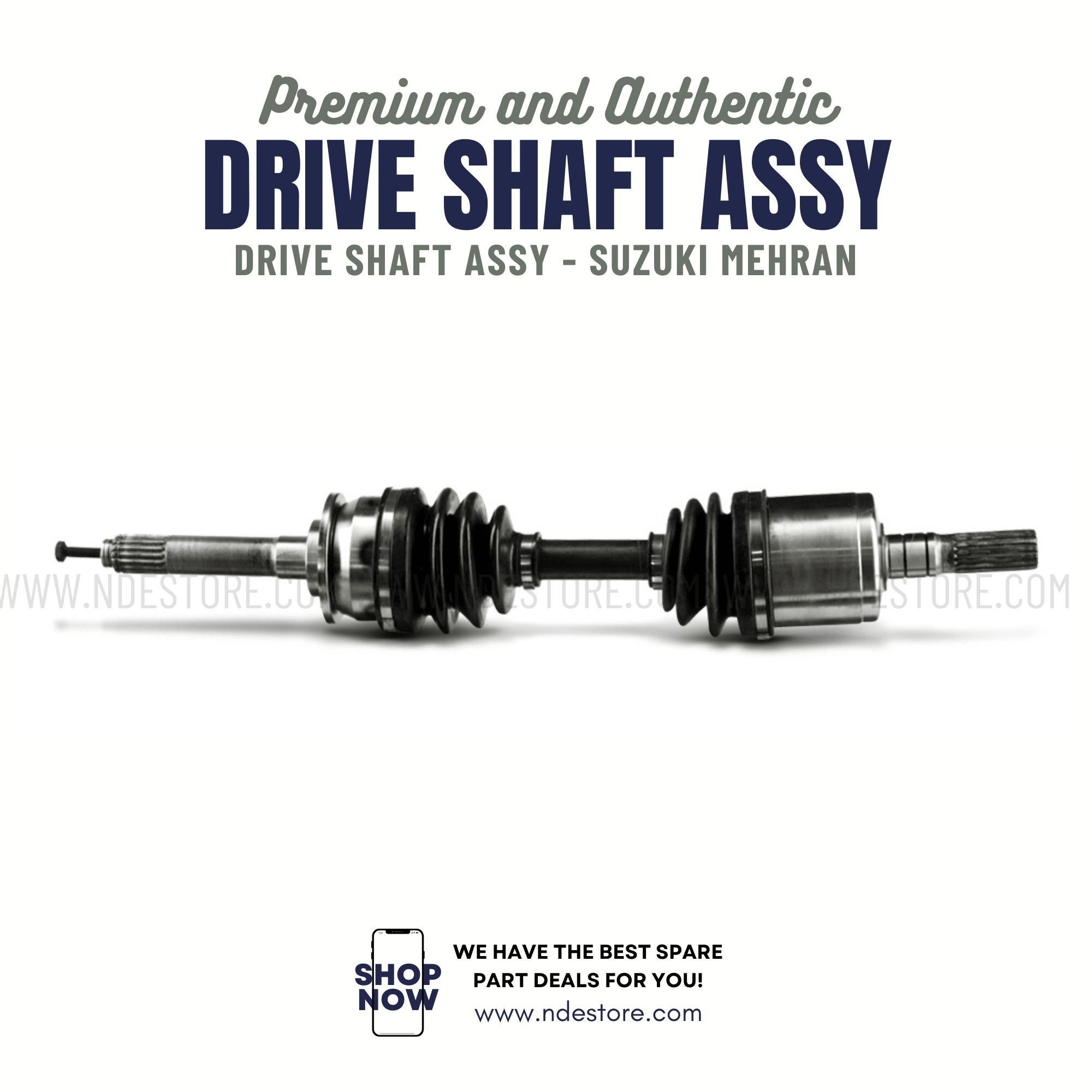 Buy Drive Shaft Assembly for Suzuki Mehran - Shop Now – ndestore.com