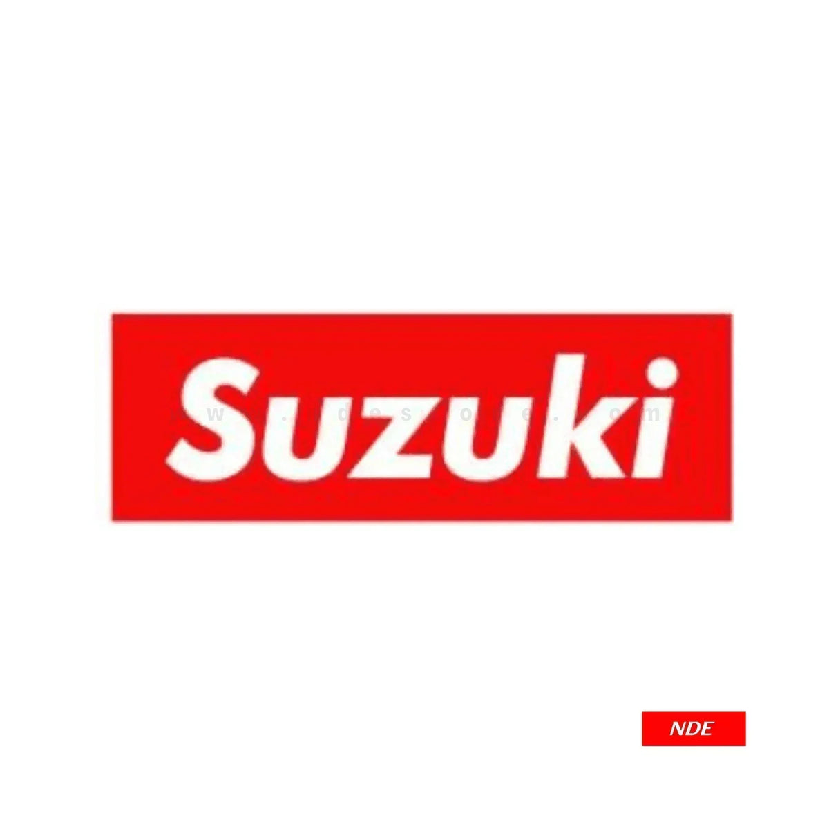 STICKER DECAL SUZUKI RED – ndestore.com
