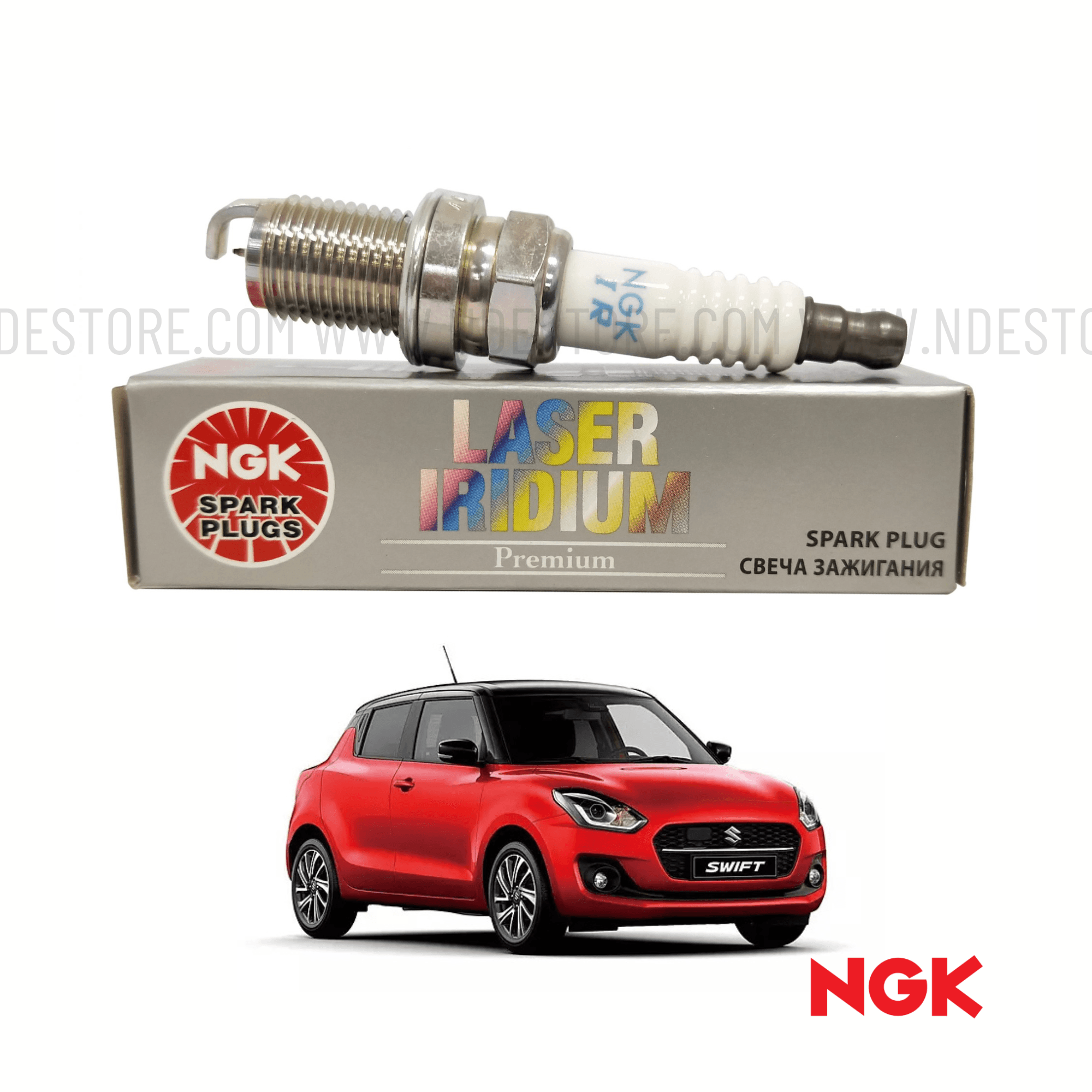 SPARK PLUG NGK LASER IRIDIUM FOR SUZUKI SWIFT (2021-2025) – ndestore.com