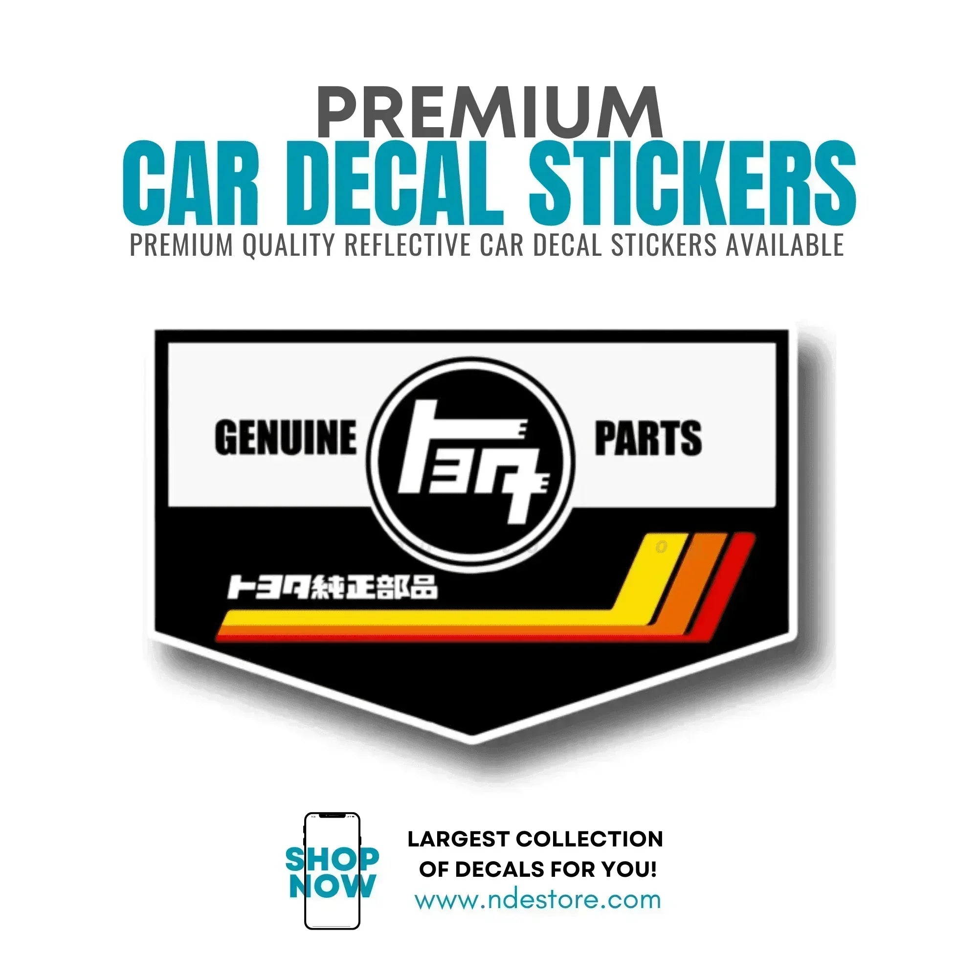STICKER TEN GENUINE PARTS – ndestore.com