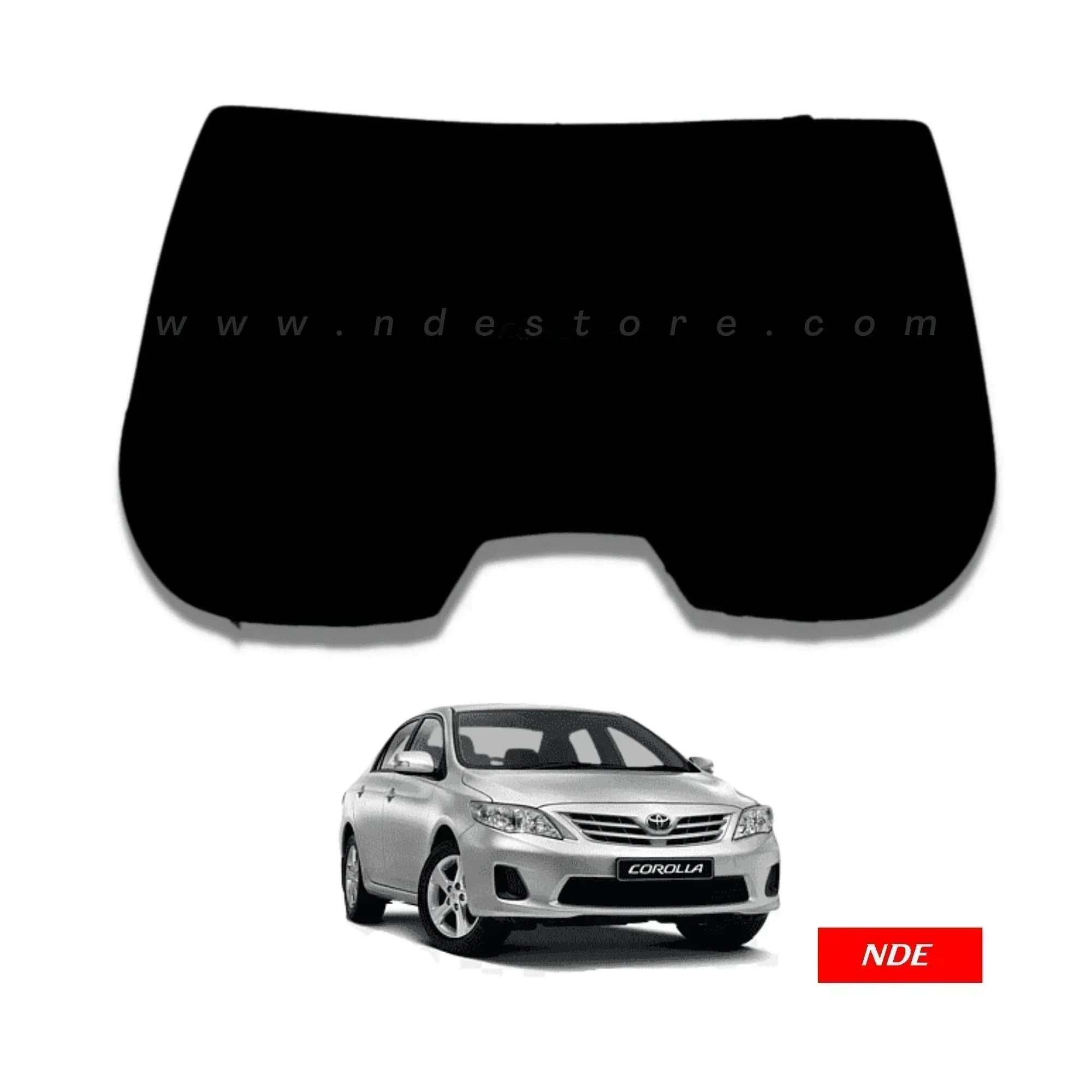 SUN SHADE REAR WINDSHIELD VIEW SCREEN FOR TOYOTA COROLLA (2008-2010 ...