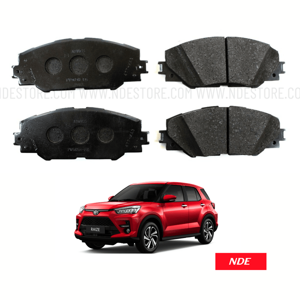 BRAKE DISC PAD SET FRONT GENUINE FOR TOYOTA RAIZE (2019-2021 ...