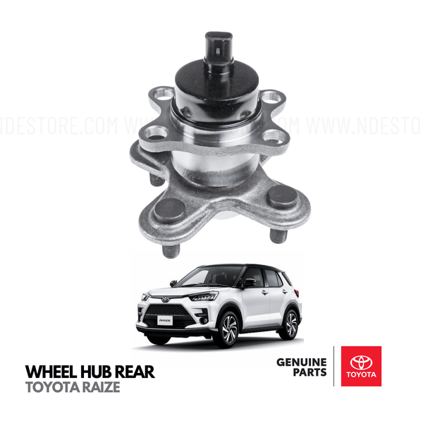 WHEEL HUB ASSY REAR GENUINE FOR TOYOTA RAIZE – ndestore.com