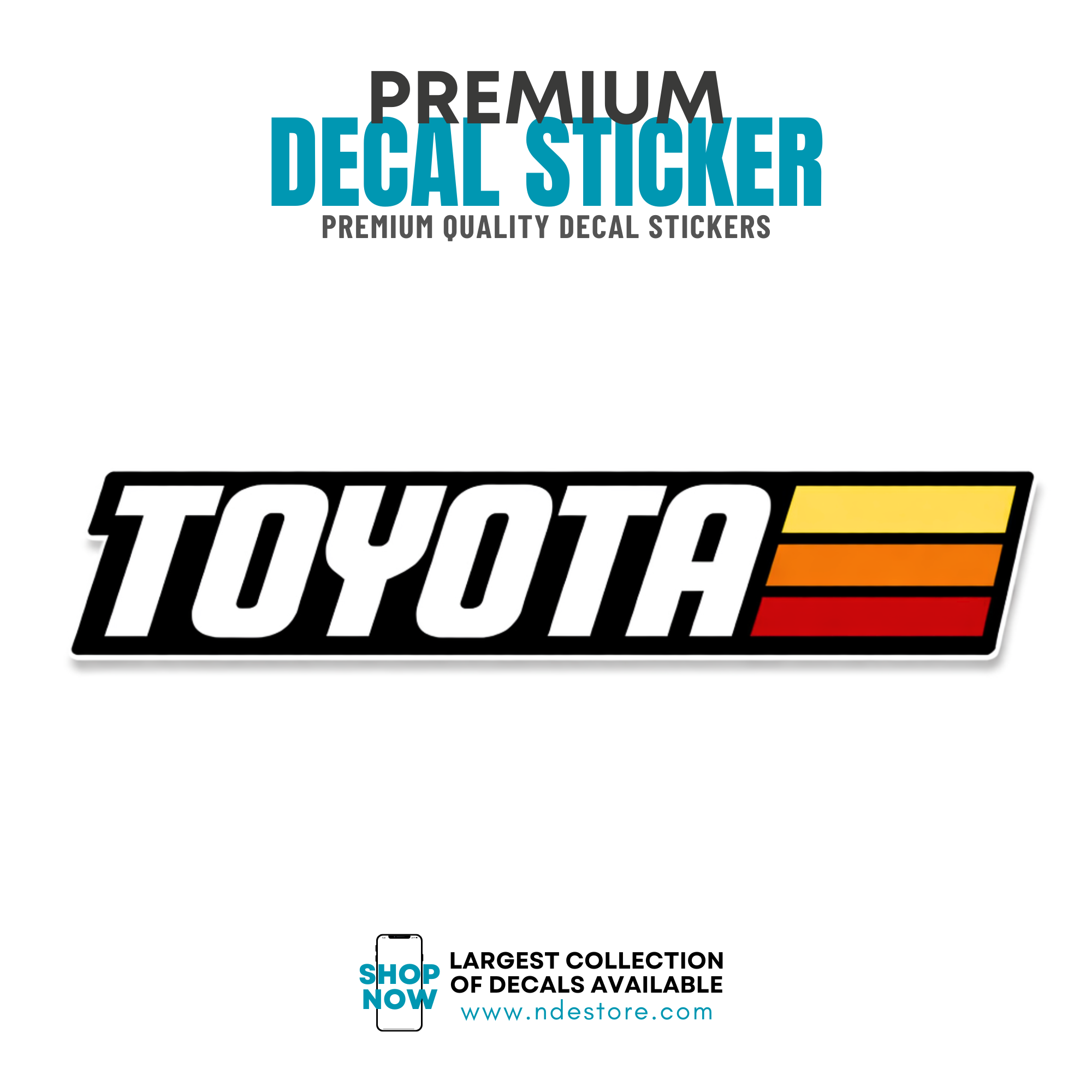 STICKER DECAL TOYOTA – ndestore.com