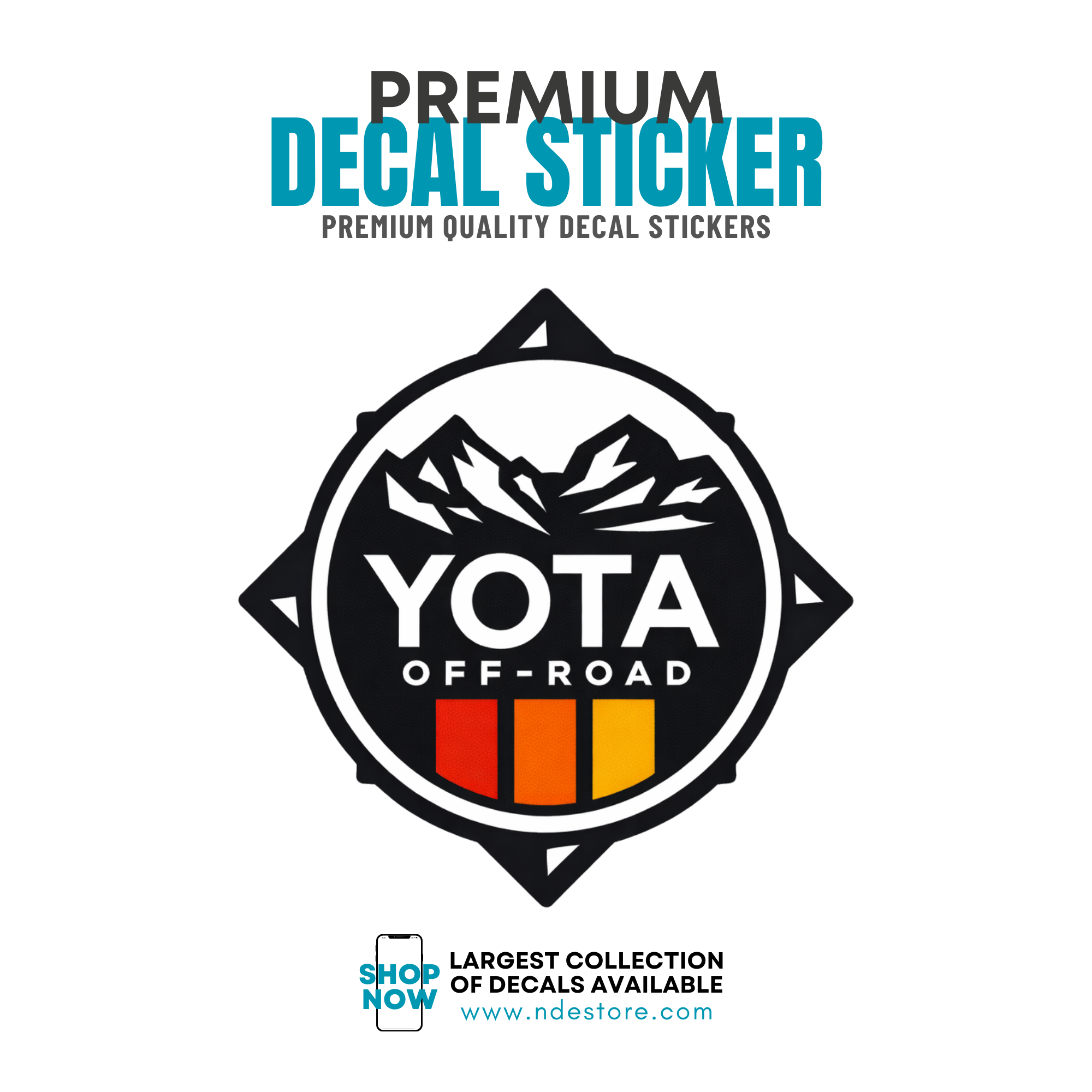 Sticker Decal TEQ Series YOTA | ndestore.com