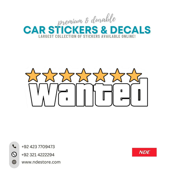 STICKER WANTED – ndestore.com