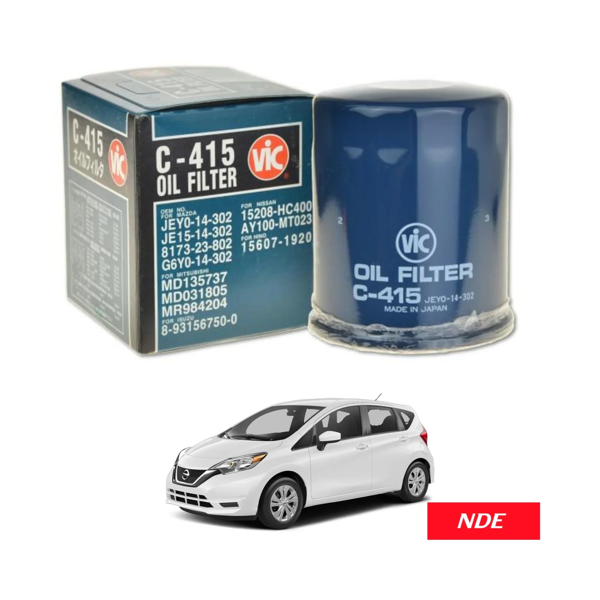 Oil Filter VIC for Nissan Note e Power - Shop Now – ndestore.com